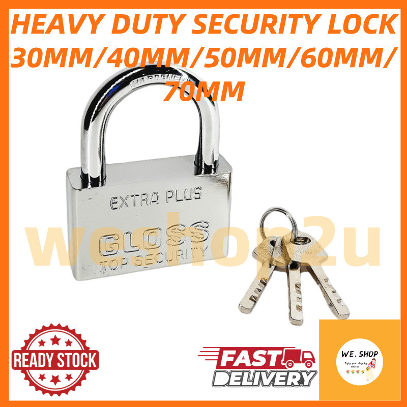 Heavy Duty Security Lock Padlock / Solid Brass Stainless Steel Padlock ...