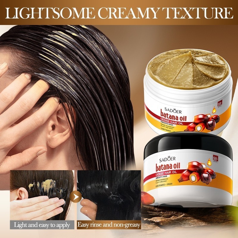SADOER Batana Hair Oil Cream 100g – Scalp Soothing & Hair Densifying ...