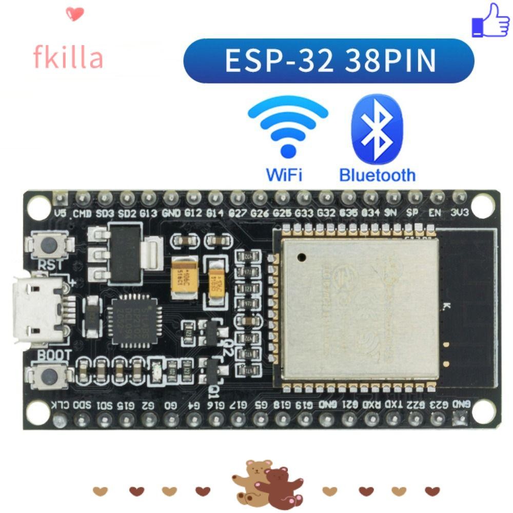 FKILLA1 ESP32 ESP-32S Development Board, ESP-WROOM-32 Dual Cores ...