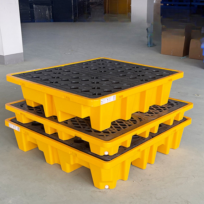Hazardous waste anti-leakage pallet Chemical anti-leakage secondary ...