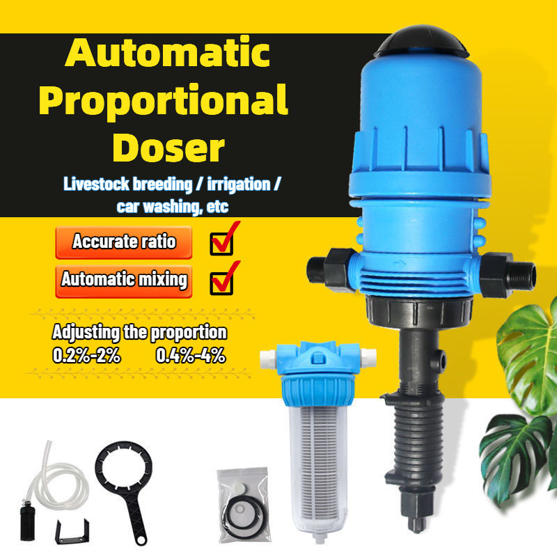 Pump Water Powered Dosing Pump Mix Chemical Injector Fertilizer Garden ...