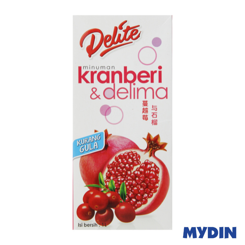Delite Pomegranate and Cranberry (1L) | Shopee Malaysia