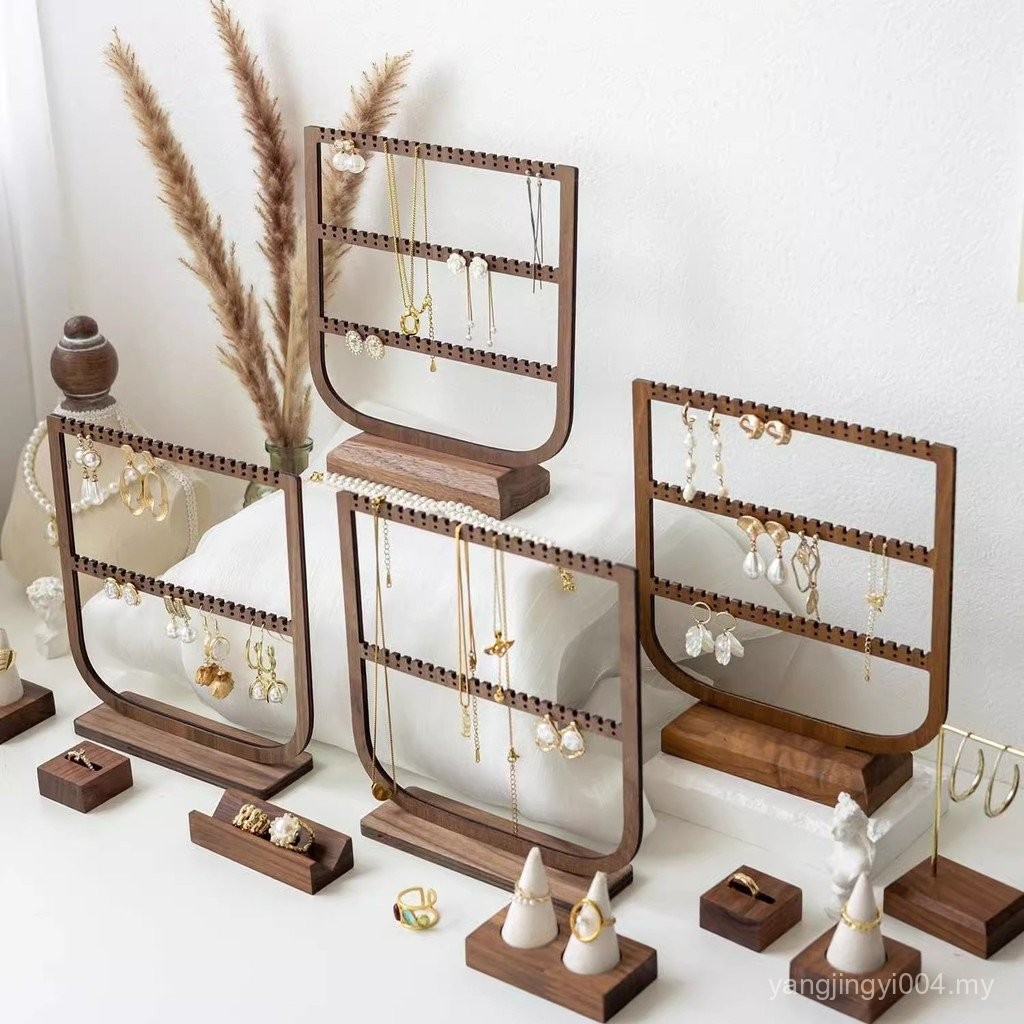 Shelf Display Rack Stall Storage Rack Vertical Earring Rack Jewelry ...