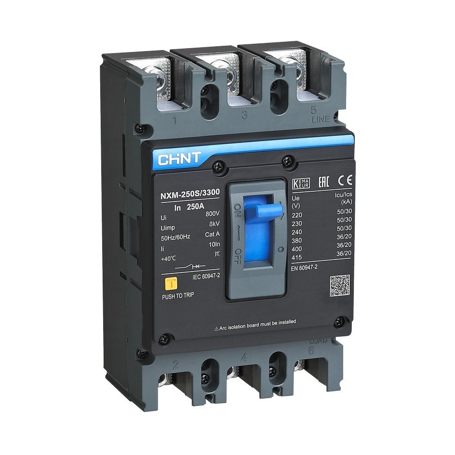 Chint MCCB Breaker type NXM - 250S 3P 36kA | Shopee Malaysia