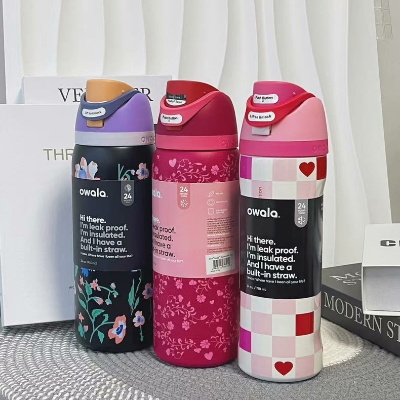 [Ready Stock] US Version Owala Limited Edition Thermos Cup Large ...