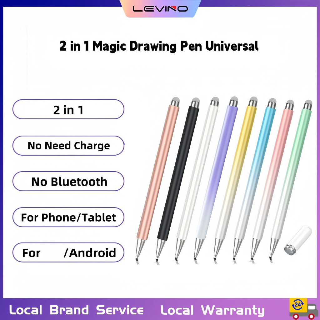 2 in 1 universal stylus tip pen screen drawing pen writing pen picture ...