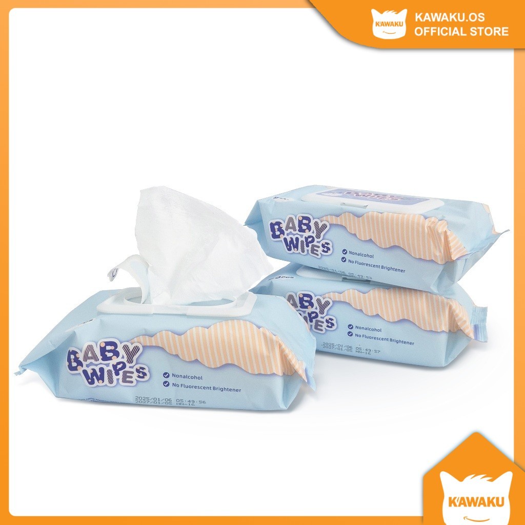 Kawanku Baby Wipes Gentle and Non-Irritating Fragrance-Free and ...
