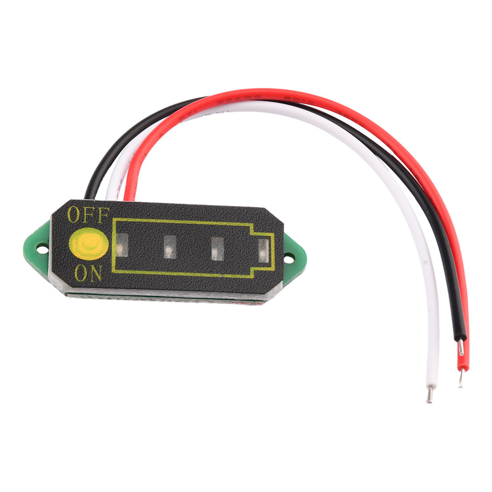 Battery Meter Capacity Monitor Digital Battery Indicator Lithium-ion ...