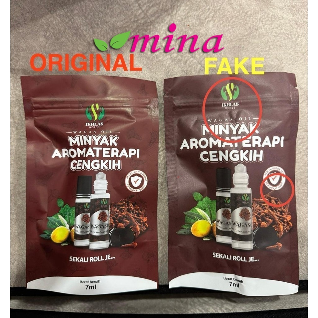 IKHLAS Minyak Aromaterapi Cengkih Wagas Oil Cengkih 7ml | HQ Arai Oil ...
