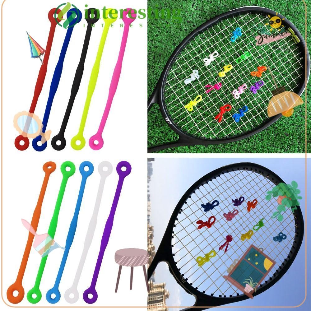 INTERESTING Tennis Vibration Dampener, Shockproof Long Tennis Racket ...