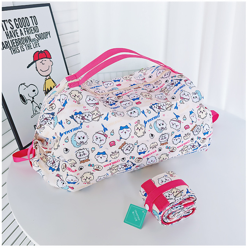 Chiikawa Foldable Travel Bag – Multipurpose, Light & Practical Chiikawa ...