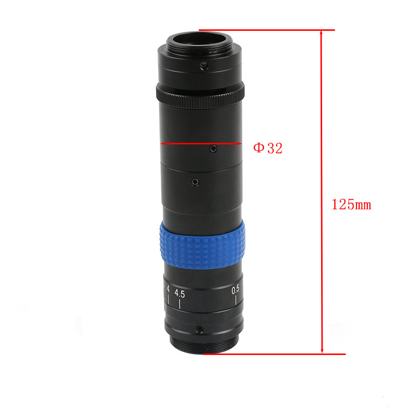 7-120X C Mount Continuous Zoom Lens Industrial Production Image ...