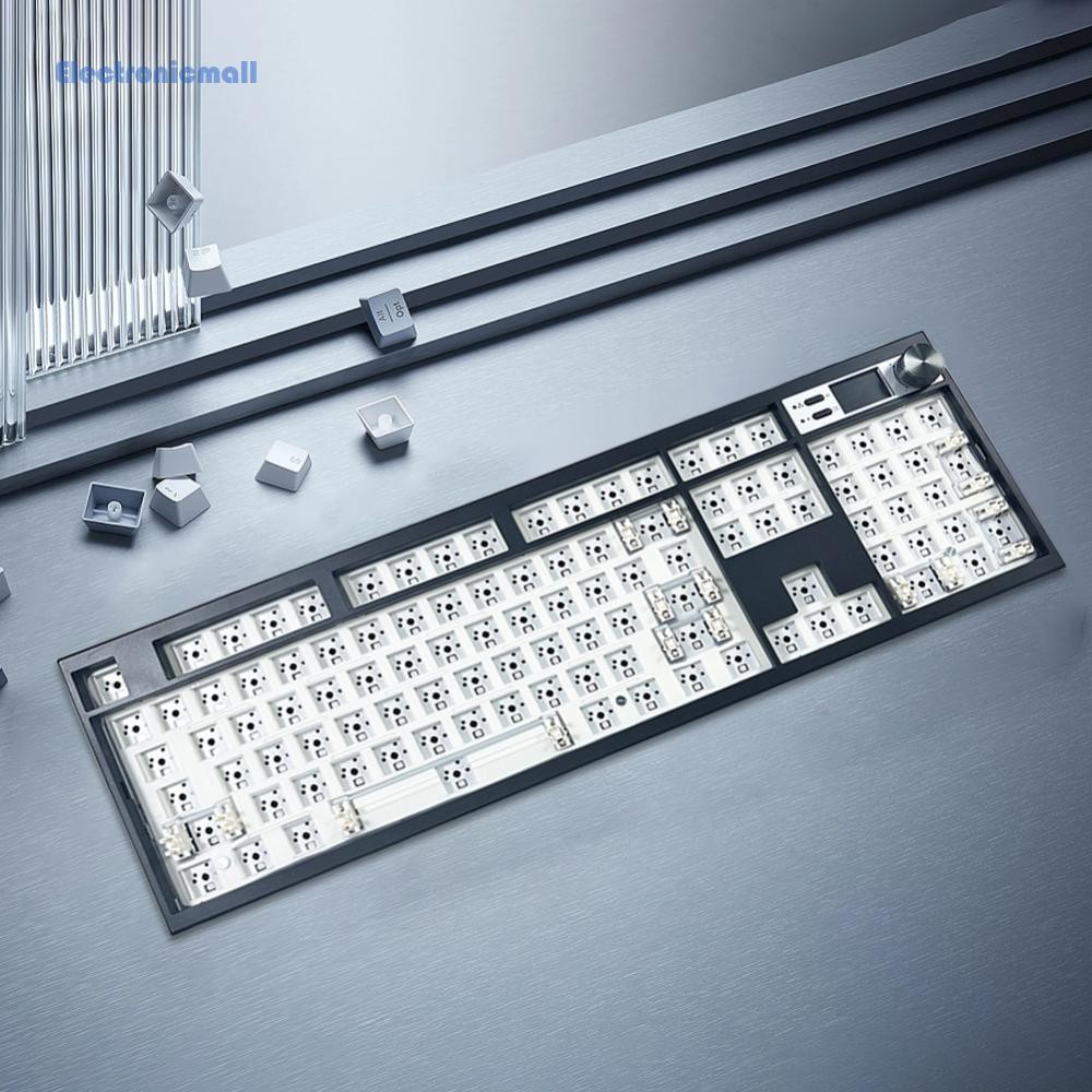 GMK104 Mechanical Keyboard Kit BT5.0/2.4G Wireless/Wired Customized Keyboard Kit Hot Swap RGB ...