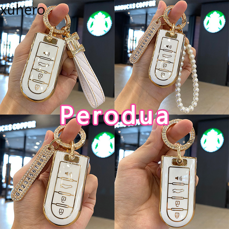 Perodua bezza myvi aruz alza axia Key Cover Cute Car Accessories ...