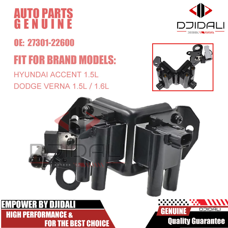 HYUNDAI ACCENT 1.5 GETZ 1.3 IGNITION COIL PLUG COIL 27301-22600 ...