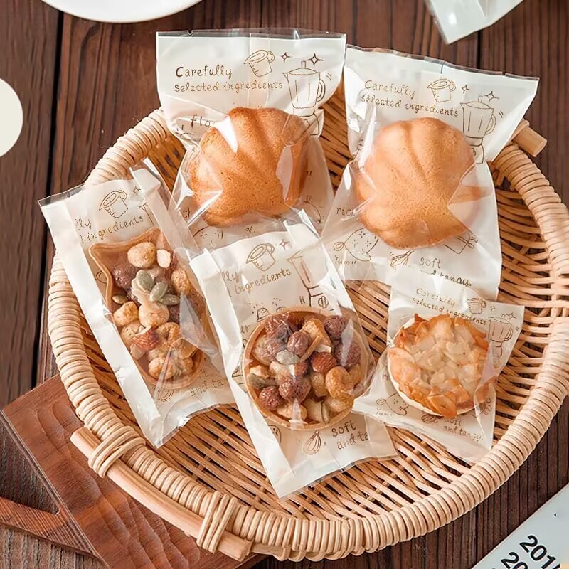 Madeleine Packaging Bag Snowflake Crisp Milk Crisp Glutinous Rice Boat ...