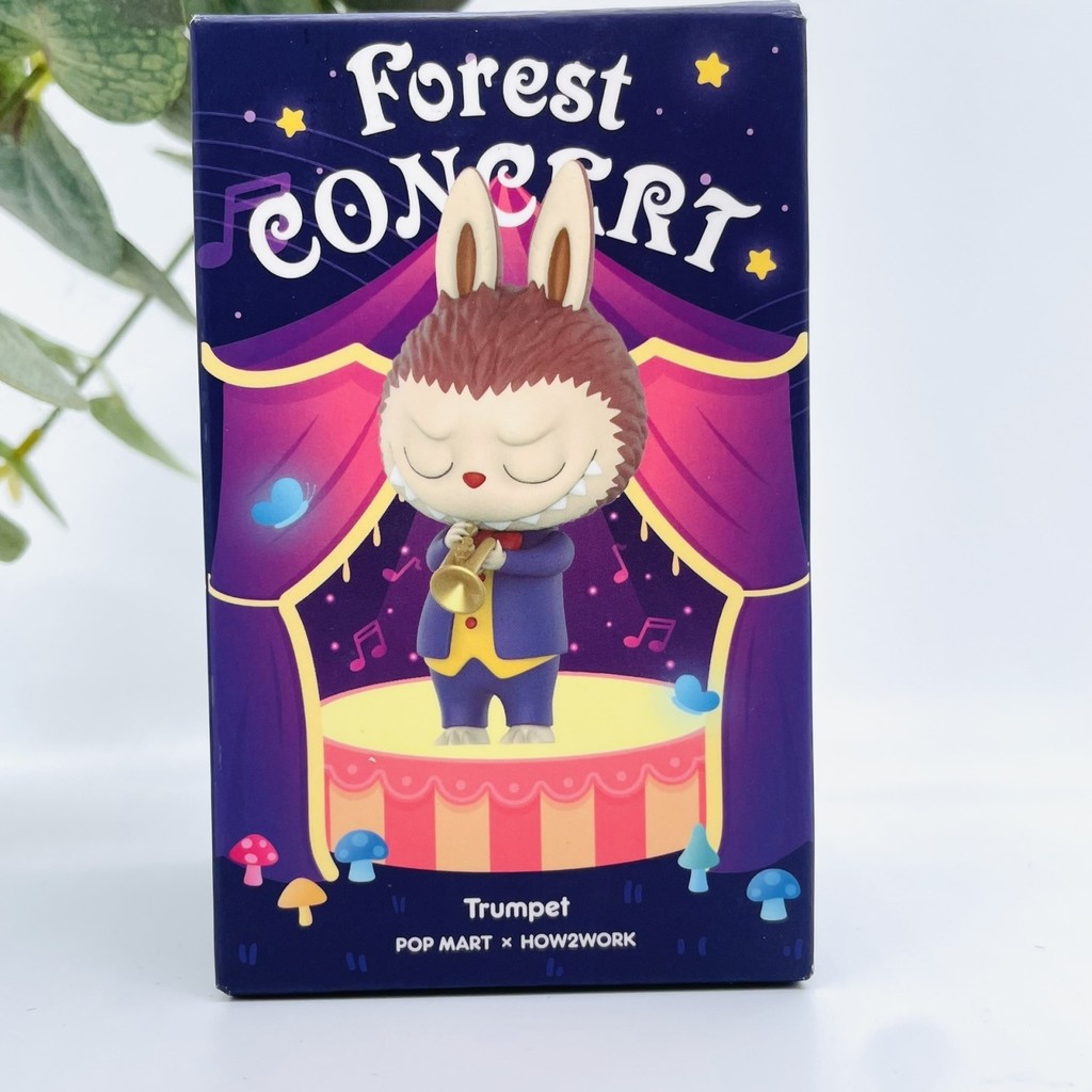 Genuine POPMART POPMART labubu Forest Music Series Mystery Box labubu ...