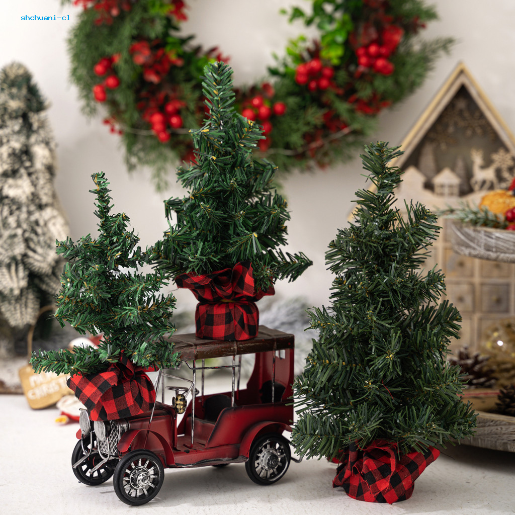 shchuani High-quality Compact Christmas Tree Compact Holiday Tree Mini ...