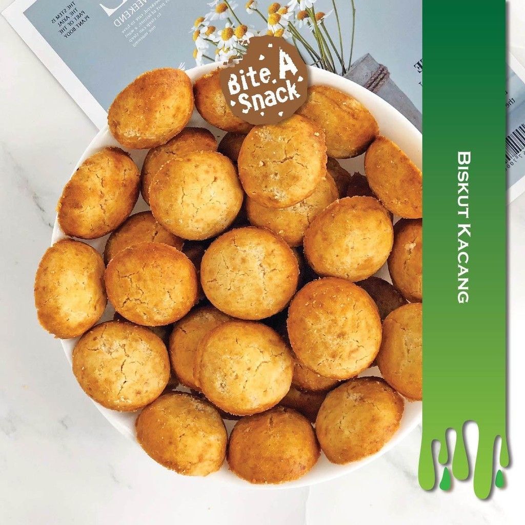 Biskut Kacang | Peanut Cookies HALAL 200g±/pack | Shopee Malaysia