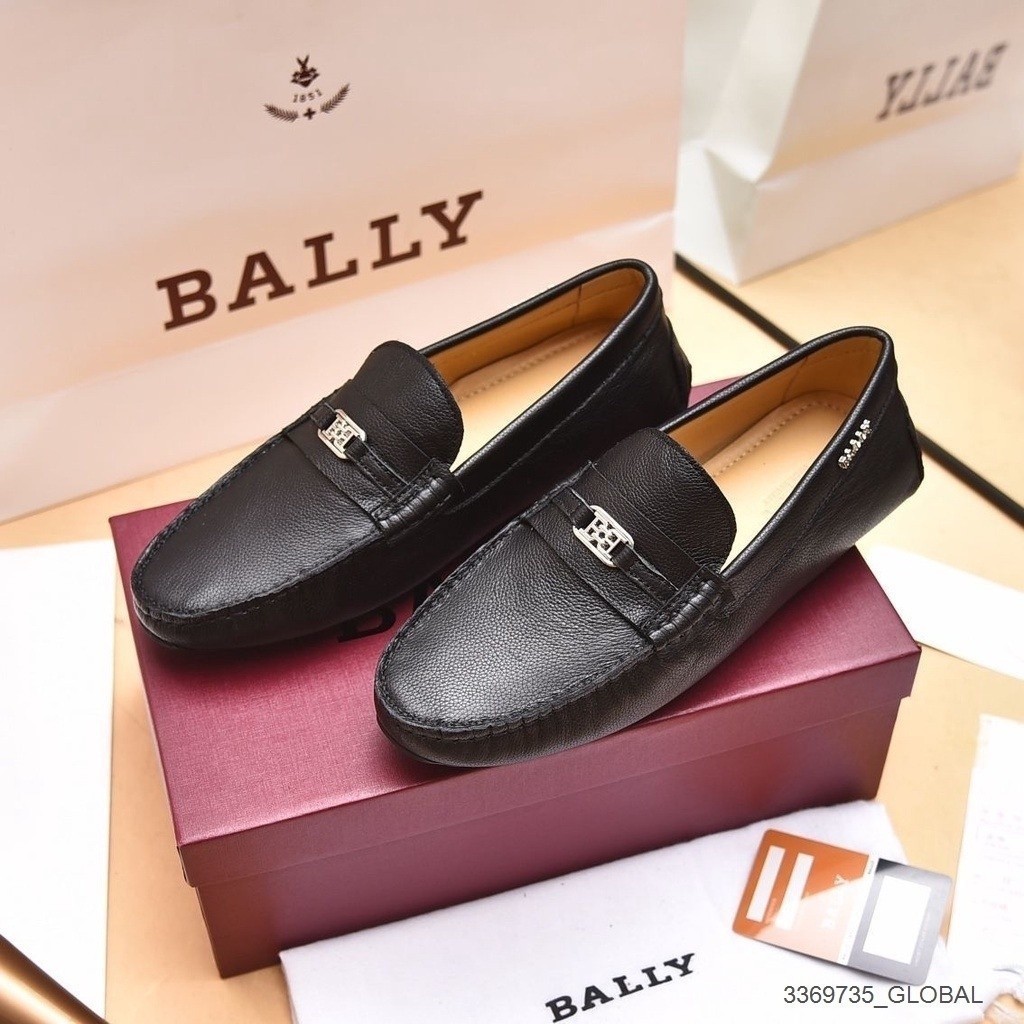 Bally/bally Men's Busess Recrease Bean Men Shoes Hardware Clip Leg Lady ...