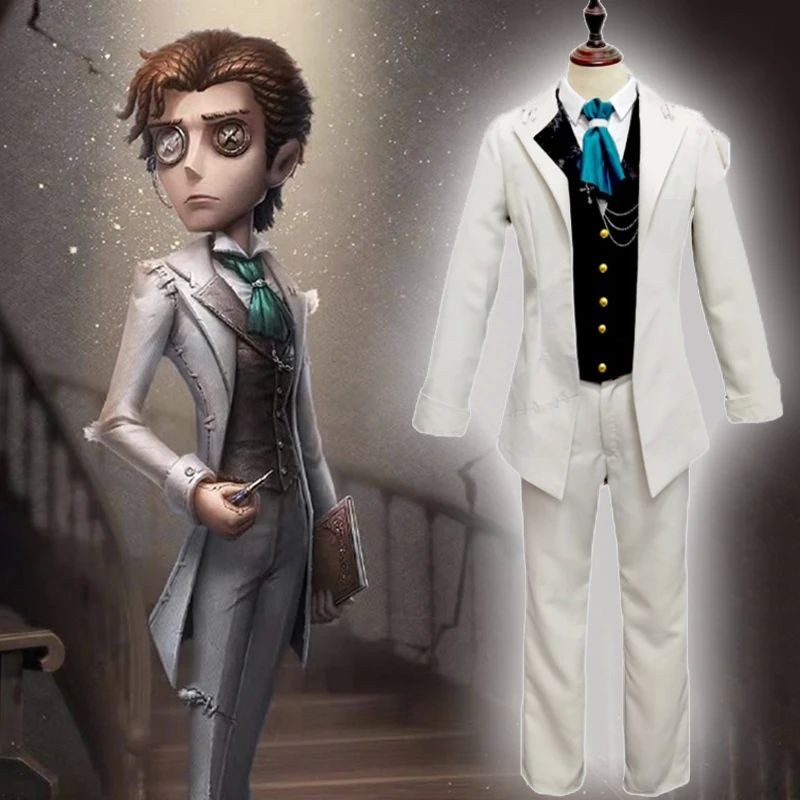 Game Identity V Cosplay Costumes Survivor Novelist Orpheus Cosplay ...