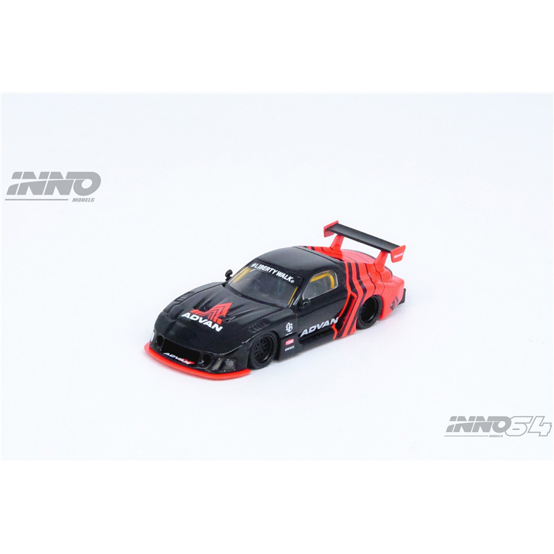 INNO 1:64 LBWK RX7 (FD3S) LB-SUPER SILHOUETTE ADVAN LIVERY Diecast ...