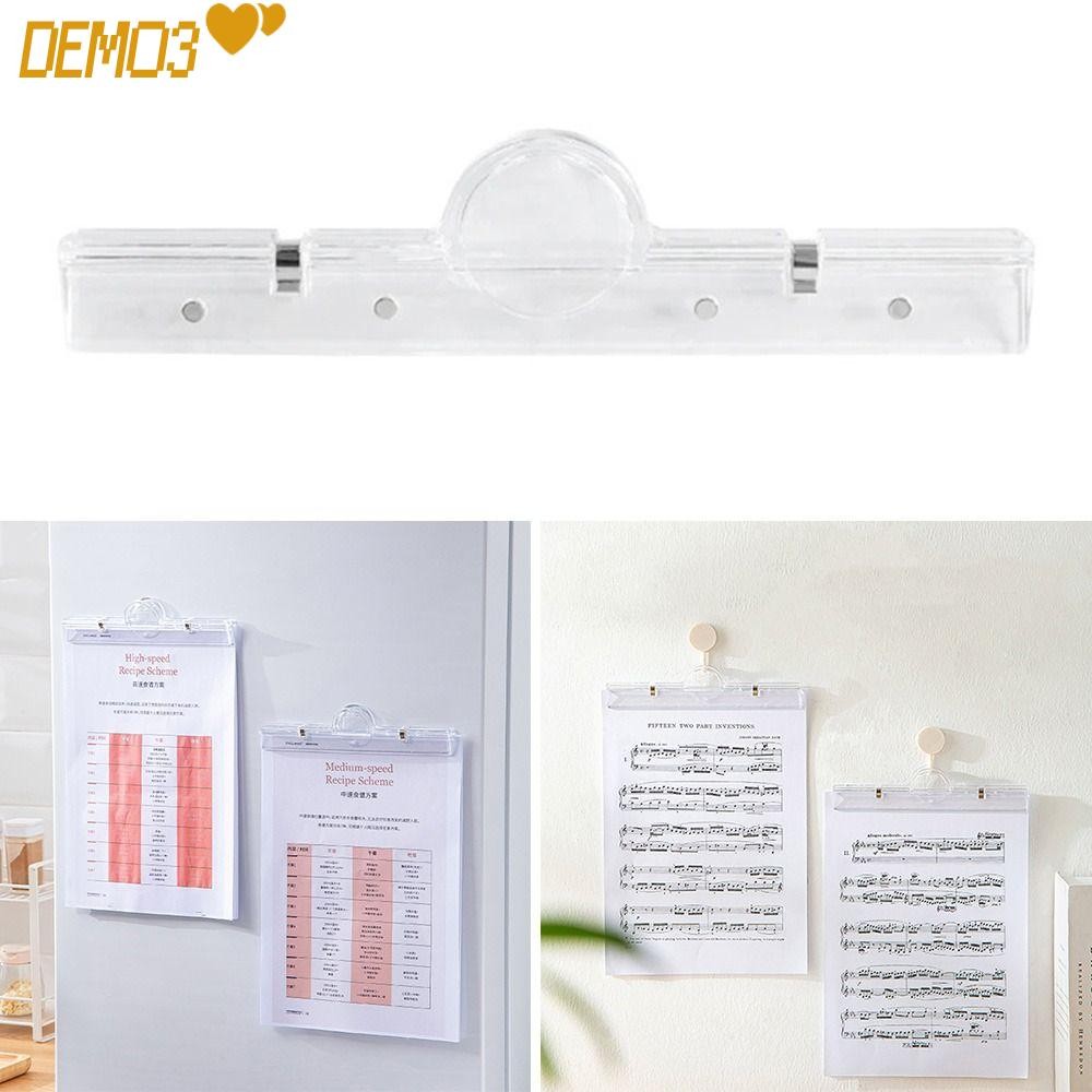 [DEMO3] File Hanging Clamp, Heavy Duty Menu Giant Magnet Paper Clip ...