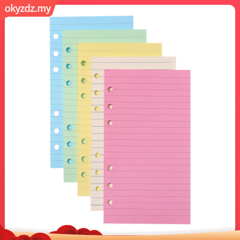 Loose Leaf Paper A5 Wide Ruled Filler Inserts Planner Fillers Office ...