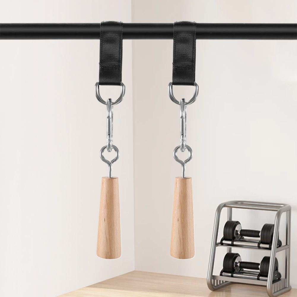 [innersetting.my] Pull Up Grip Finger Strengthener Wooden Rock Climbing ...