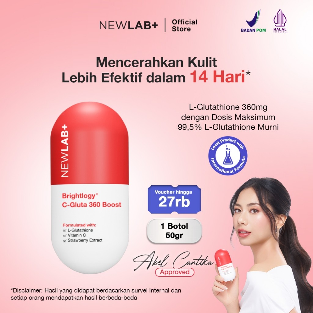 Newlab Brightlogy C-Gluta 360 Boost Glutathione Drink Skin Brightening ...