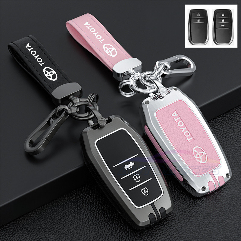 Remote Car Key Case for Toyota Harrier Hilux Land Cruiser Camry Full ...