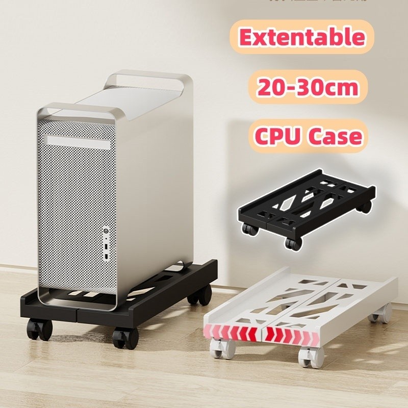 A++ Computer CPU Stand Base 360 Rotating PC Tray Desktop Rack Computer ...