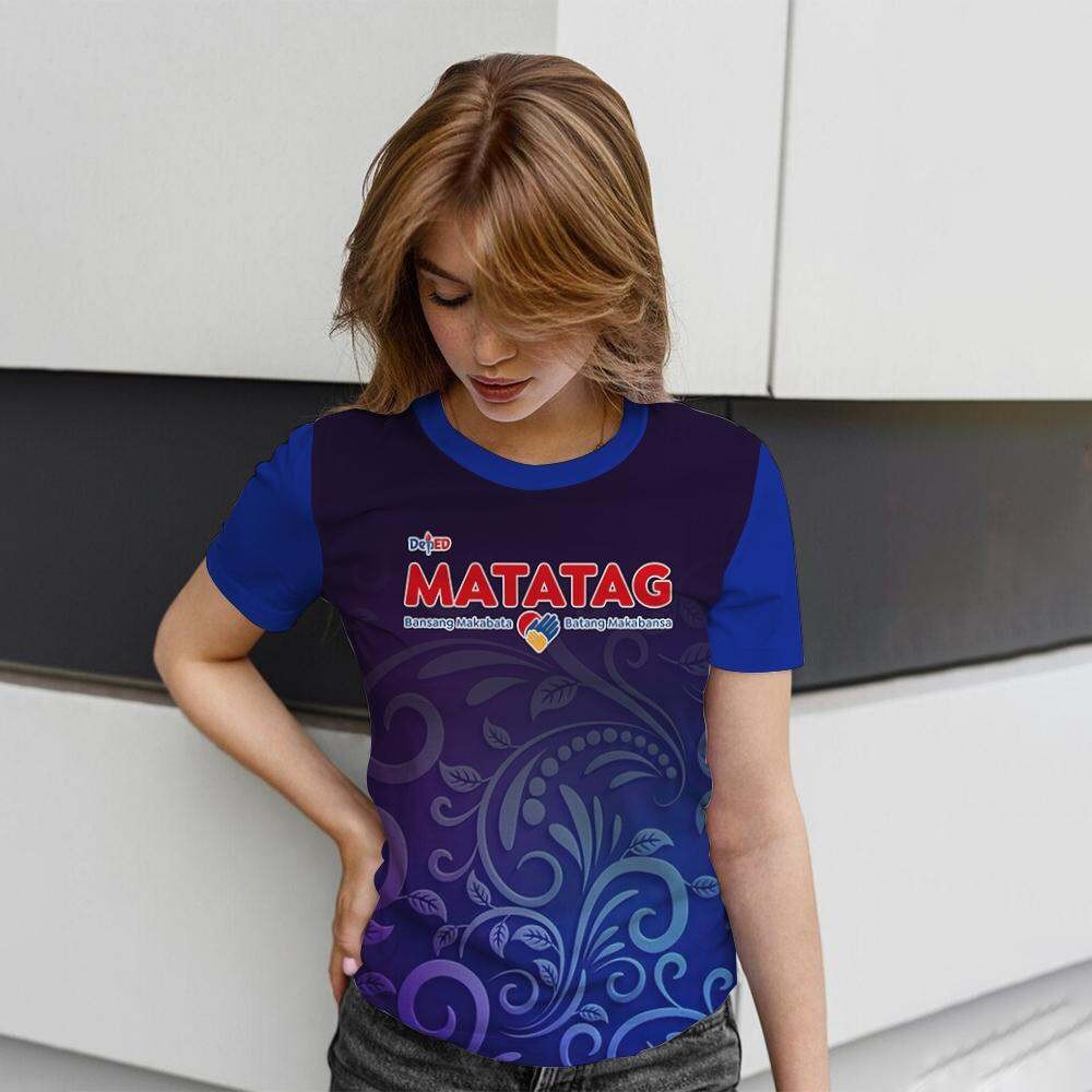 DepEd Matatag Full Sublimation Shirt Uniforms Teachers Day T-shirts ...