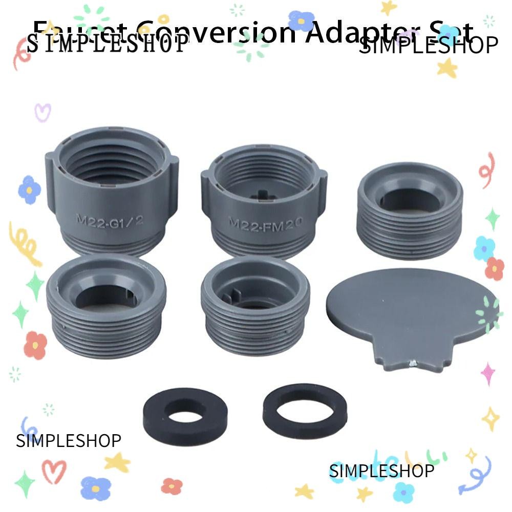 SIMPLESHOP 1Set Faucet Adapter Set, Water Purifier Accessories Bubbler Tap Connector, Repair Tap ...