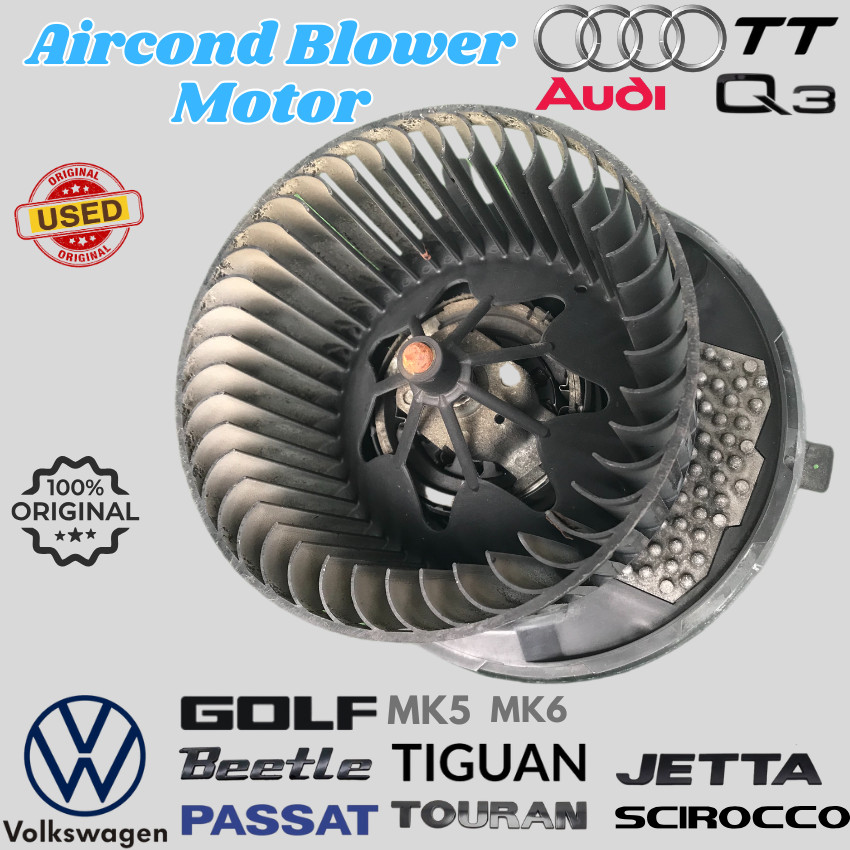 Aircond Blower Motor Ori-Used For Volkswagen Beetle Golf MK5/MK6 Jetta ...