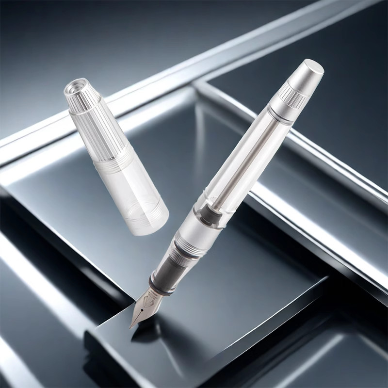 8hck NATAMI NATAMI Super Battleship Transparent Fountain Pen Small ...