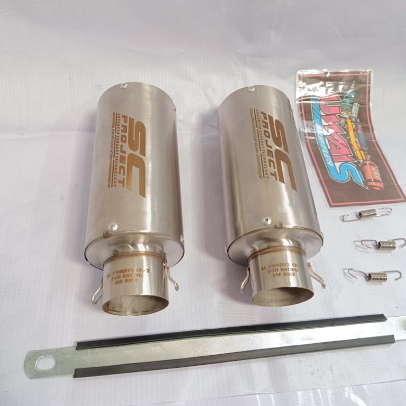 Escape de Carraras SC project 51mm Canister pipe only | Shopee Malaysia