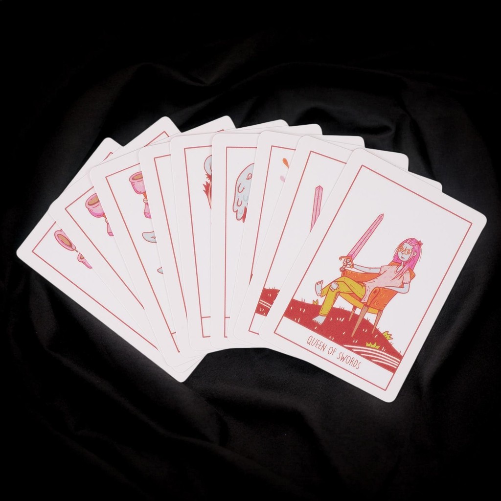 Squid Cake Tarot English Paper Tarot 78-Sheet Spiritual Tarot Card ...