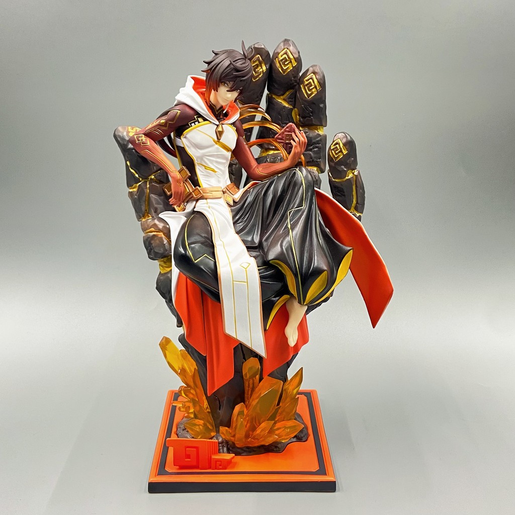 26cm Genshin Impact Figure Zhongli PVC Action Figure | Shopee Malaysia