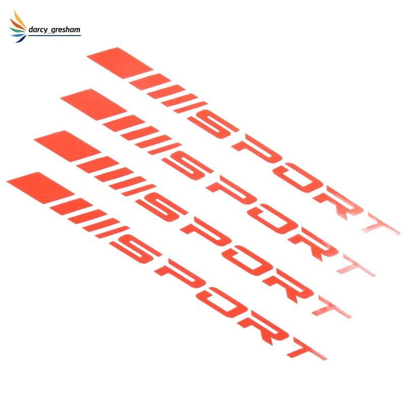 Sport Decal Sticker Wheels Rims Racing Car Sticker Self Adhesive Car ...