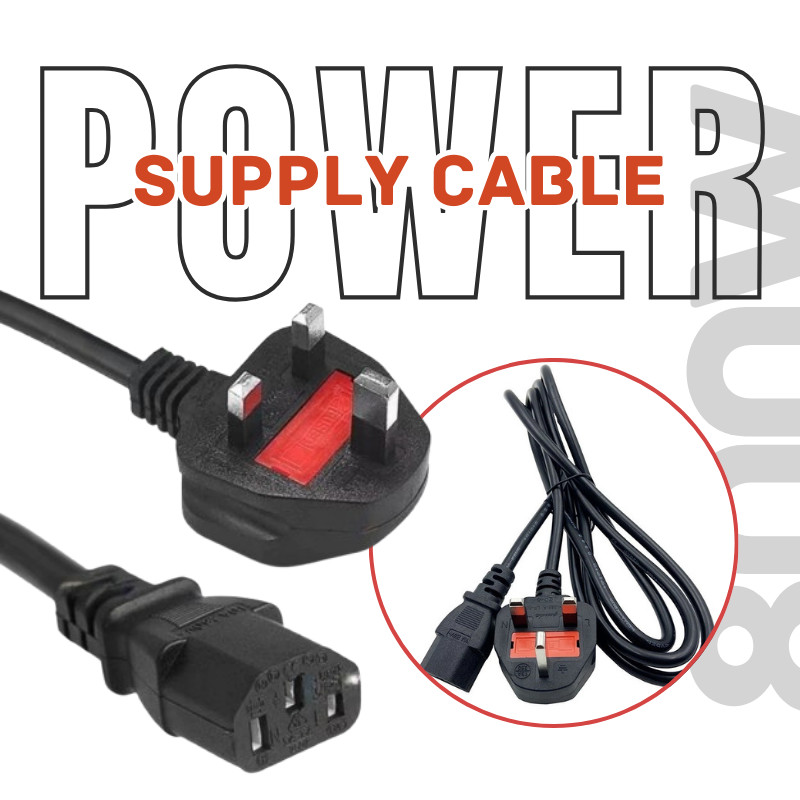 3 Pin UK Power Cord Cable 800W 1.2m/1.8m Malaysia Plug for Rice Cooker ...