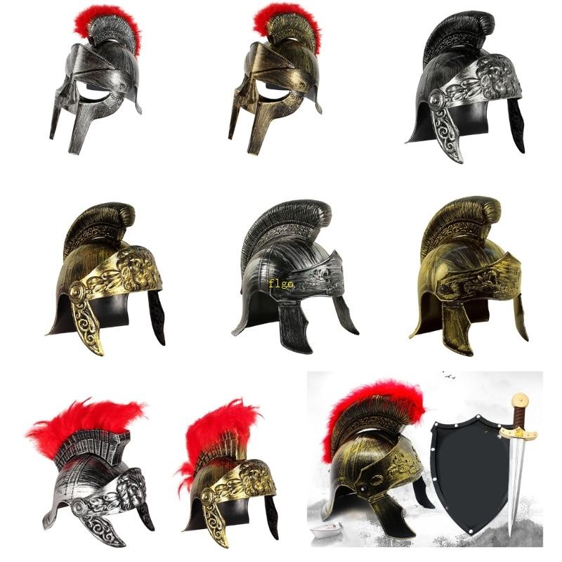 flgo Adult Carnival Roman Helmet Gladiators Hat Cosplay Ancient ...