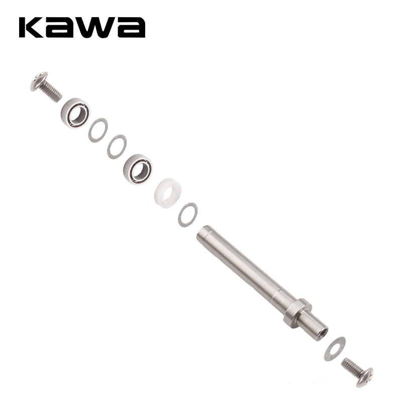 Kawa Fishing Reel Modified Shaft for Grip Pills with Bearing and Gasket ...