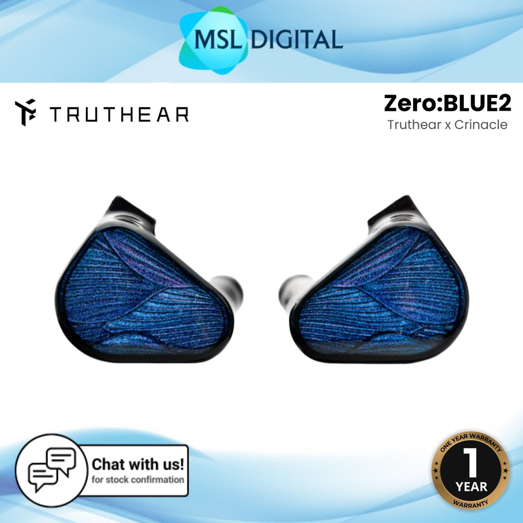 Truthear Zero Blue 2 In-ear Monitor IEM | Truthear x Crinacle Zero ...