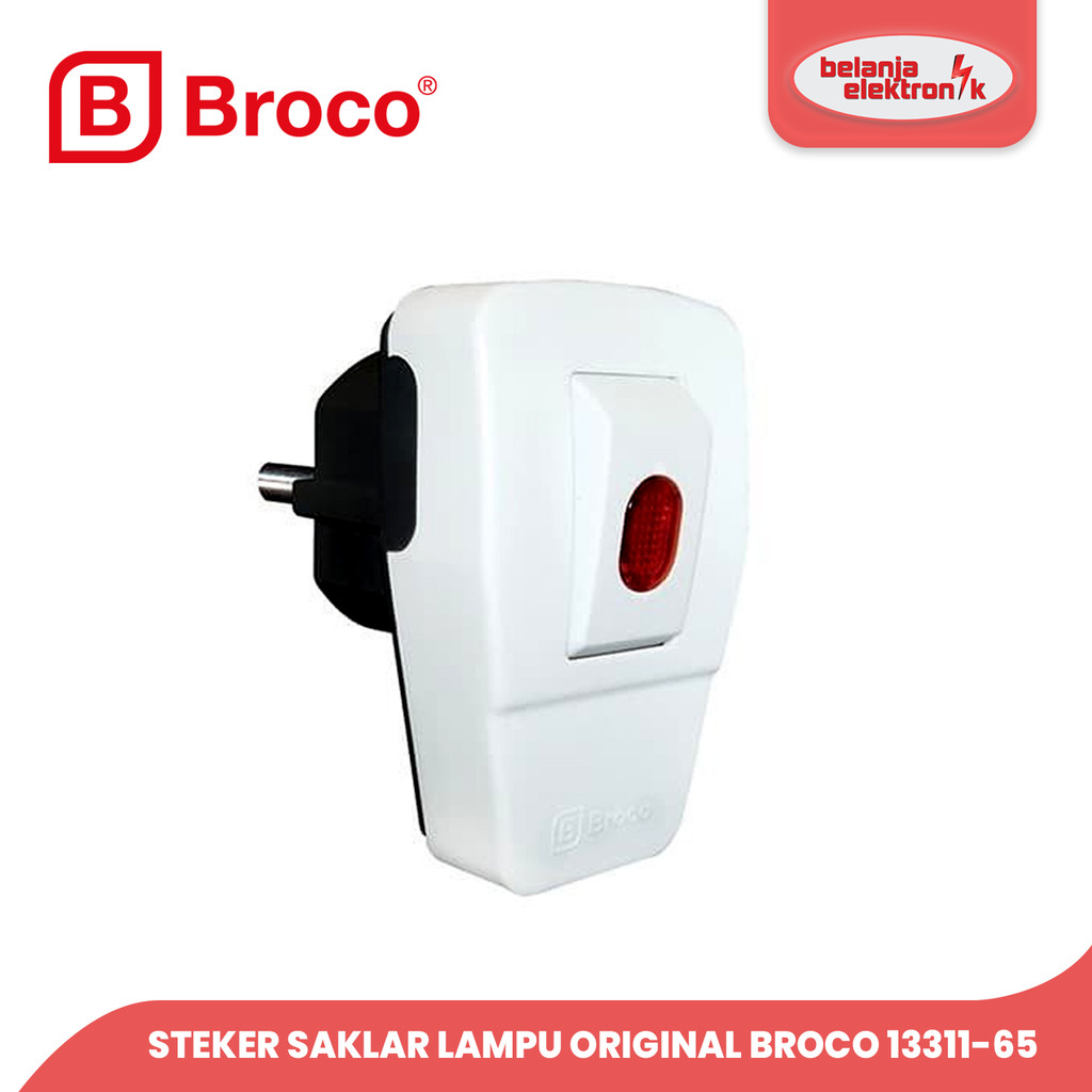 ORIGINAL BROCO 13311-65 LIGHT SWITCH PLUG | Shopee Malaysia