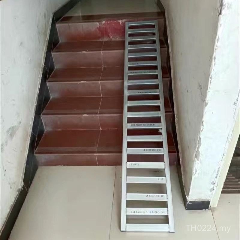 Up Motorcycle Barrier-Free Ramp Rack Handy Tool Threshold Electric ...