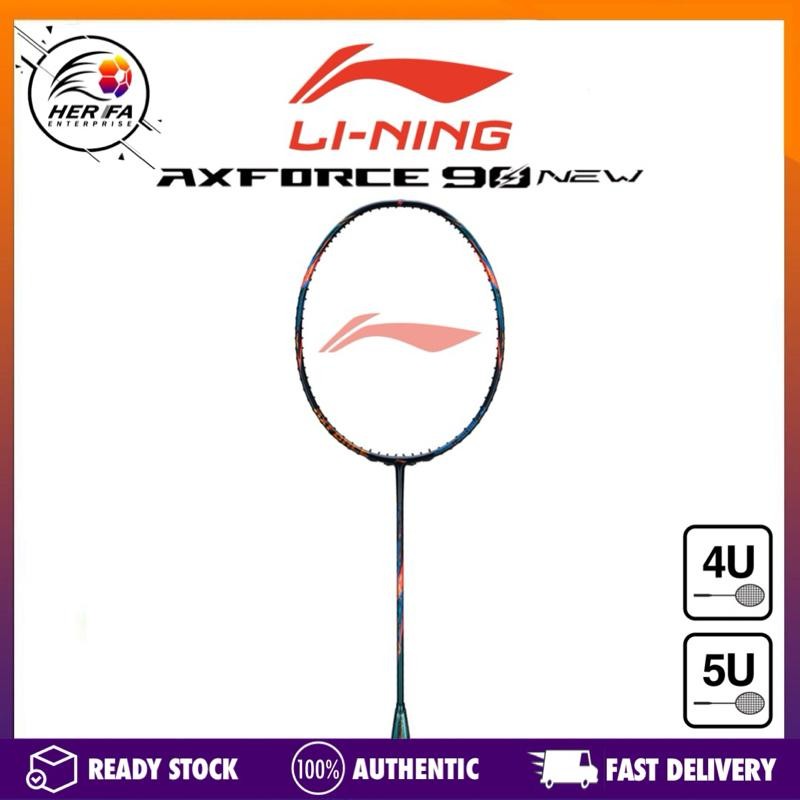 LI-NING Axforce 90 New 4U & 5U Badminton Racket Max Tension 30lbs ...