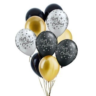 MDP Happy Birthday Latex Balloons Unit | Shopee Malaysia