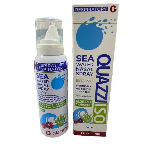 QUAZZI ISO SEA WATER NASAL SPRAY 100ML (EXP 10/2026) | Shopee Malaysia