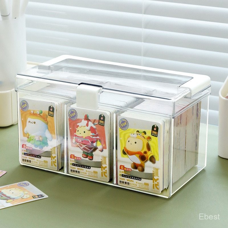 Portable Card Storage Box Large-Capacity Pony Card Slot Box Ultraman ...